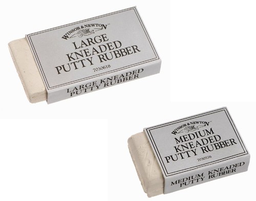 Winsor & Newton Kneaded Eraser / Putty Rubber - Medium or Large sizes ...