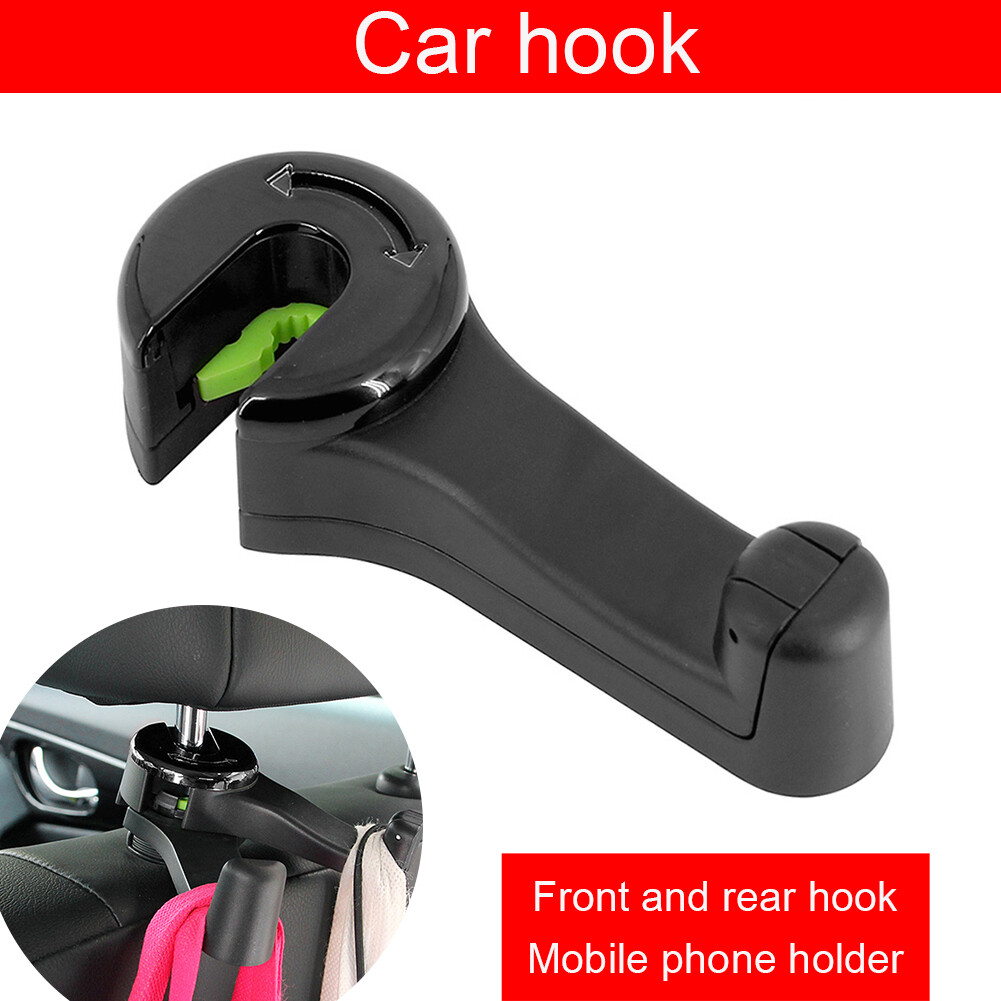 Car Hook Phone Holder Auto Accessories Car Back Seat Hanging Hook ...