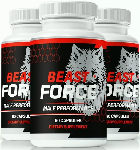 (Pack of 3) Beast Force Pills for Men, BeastForce for Male Health ...