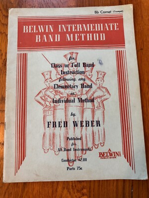 Belwin Intermediate Band Method Bb Clarinet 1947 | eBay