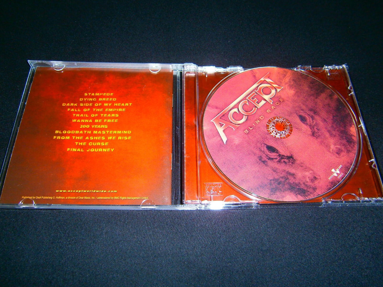 ACCEPT - Blind Rage. CD | eBay