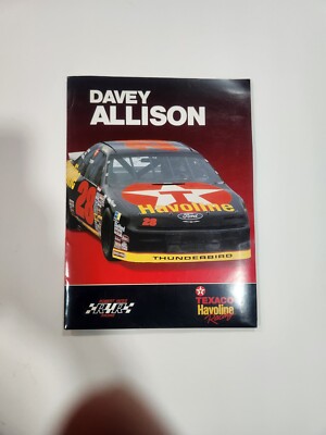 LARGE LOT OF NASCAR POSTCARDS Most 1990s Davey Allison, Ford Motors | eBay