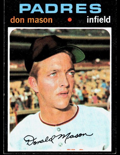 Don Mason 1971 Topps #548 EX | eBay