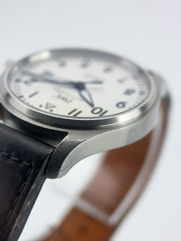 IWC Pilot Mark Stainless Steel White Dial 40mm Automatic Men’s Watch ...