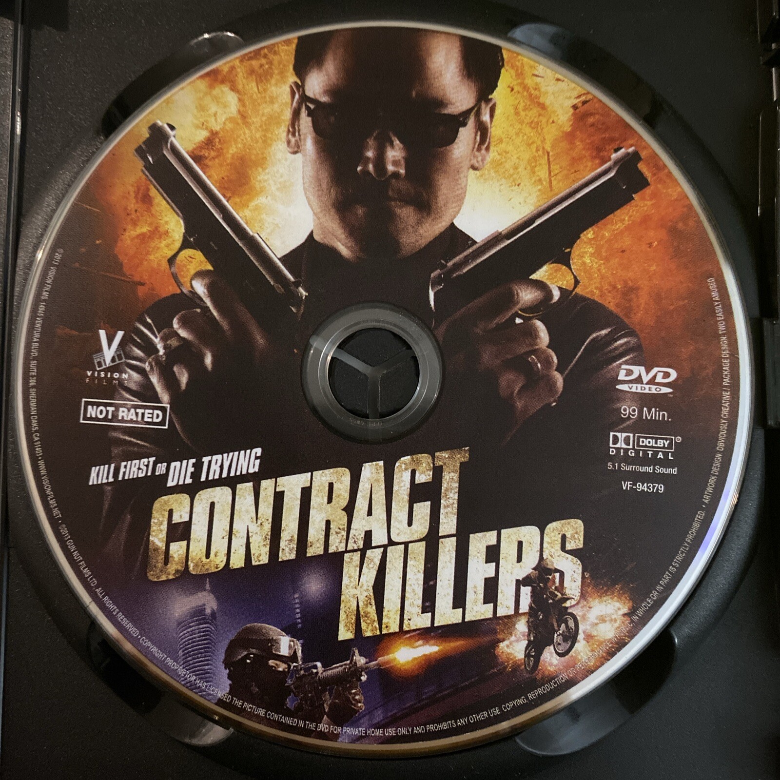 CONTRACT KILLERS (DVD 2013) LIKE NEW CONDITION - FAST FREE SHIPPING 687797943798| eBay