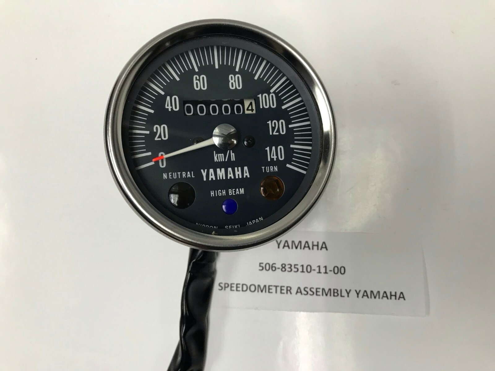 YAMAHA SPEEDOMETER RS100 RS125 LS2 LS3 AS3 RD125 RD200 YB100 80 L2 NOS ...