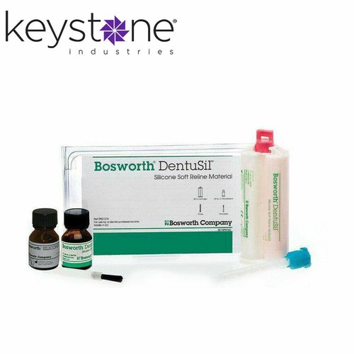 *1-Pack* Keystone Bosworth DentuSil Silicone Soft Reline Material Kit ...