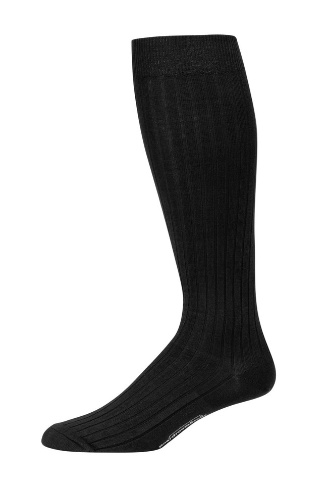 Boardroom Socks Men's Over the Calf Dress Socks, Knee High Business ...