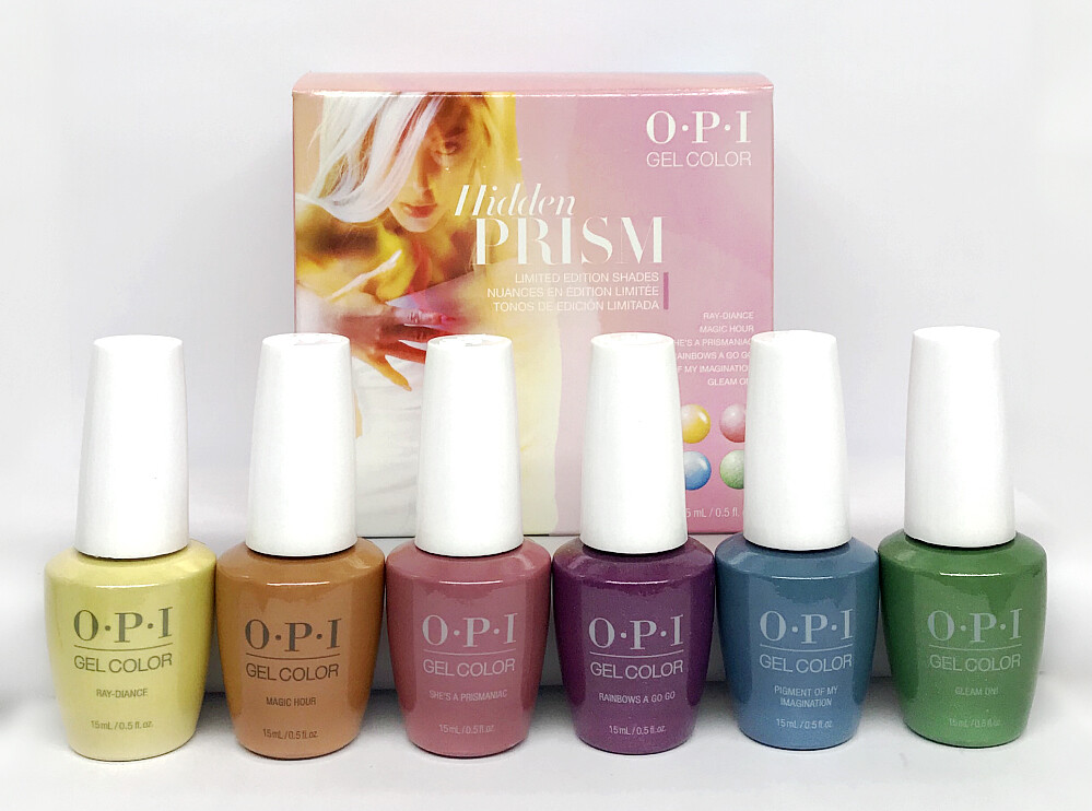 OPI Gelcolor Soak-off Nail Polish HIDDEN PRISM Summer '20 Collection ...
