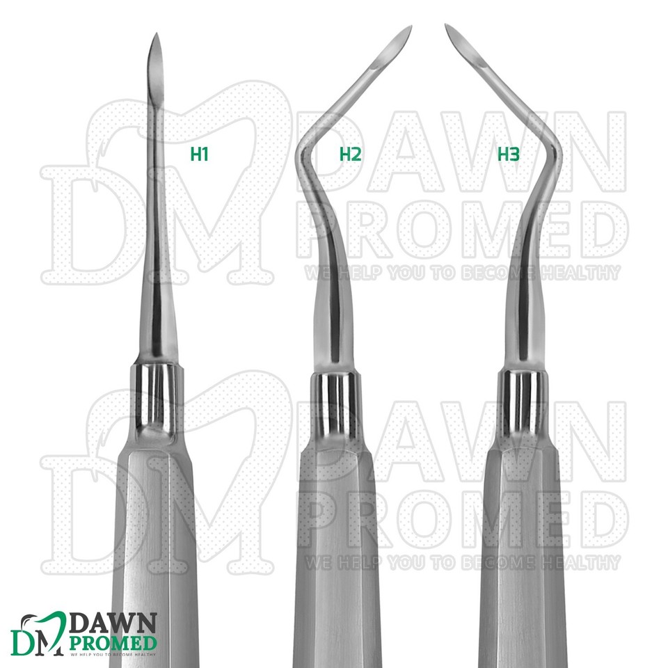 3 Pcs Heidbrink Root Elevator Orthodontic Dental Instruments Set German Grade | eBay