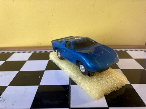 Rare Vintage Eldon HO #3217 Blue Ford GT Slot Car Track Tested! | eBay
