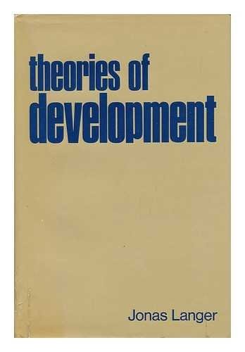 THEORIES OF DEVELOPMENT By Jonas Langer - Hardcover 30738709| eBay