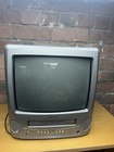 Bush BTV18 BTV18SIL/VA 14" CRT TV with Built-in VCR Gaming TV – TESTED ...