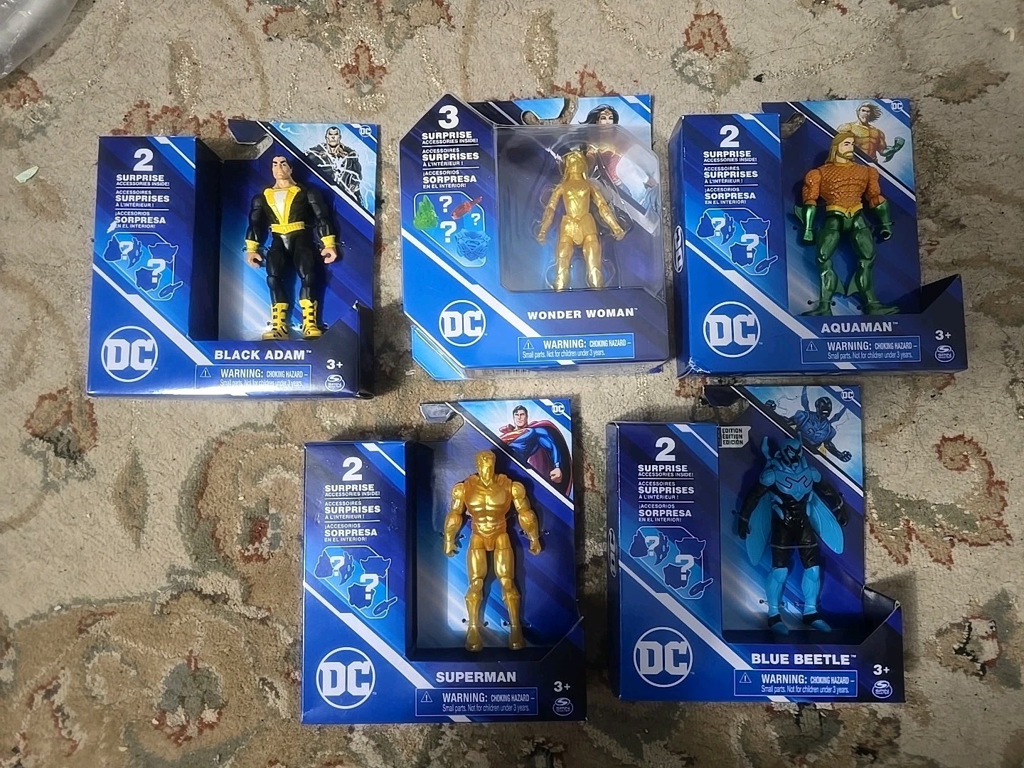 Lot Of 5 DC Spin Master Figures New | eBay