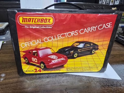Matchbox Official Collectors Carry Case Holds 24 Die Cast Cars 1983 Vintage | eBay