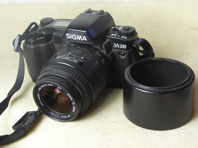 Sigma SA-300 SLR Camera Used Condition with a/f 35 80mm lens working ...