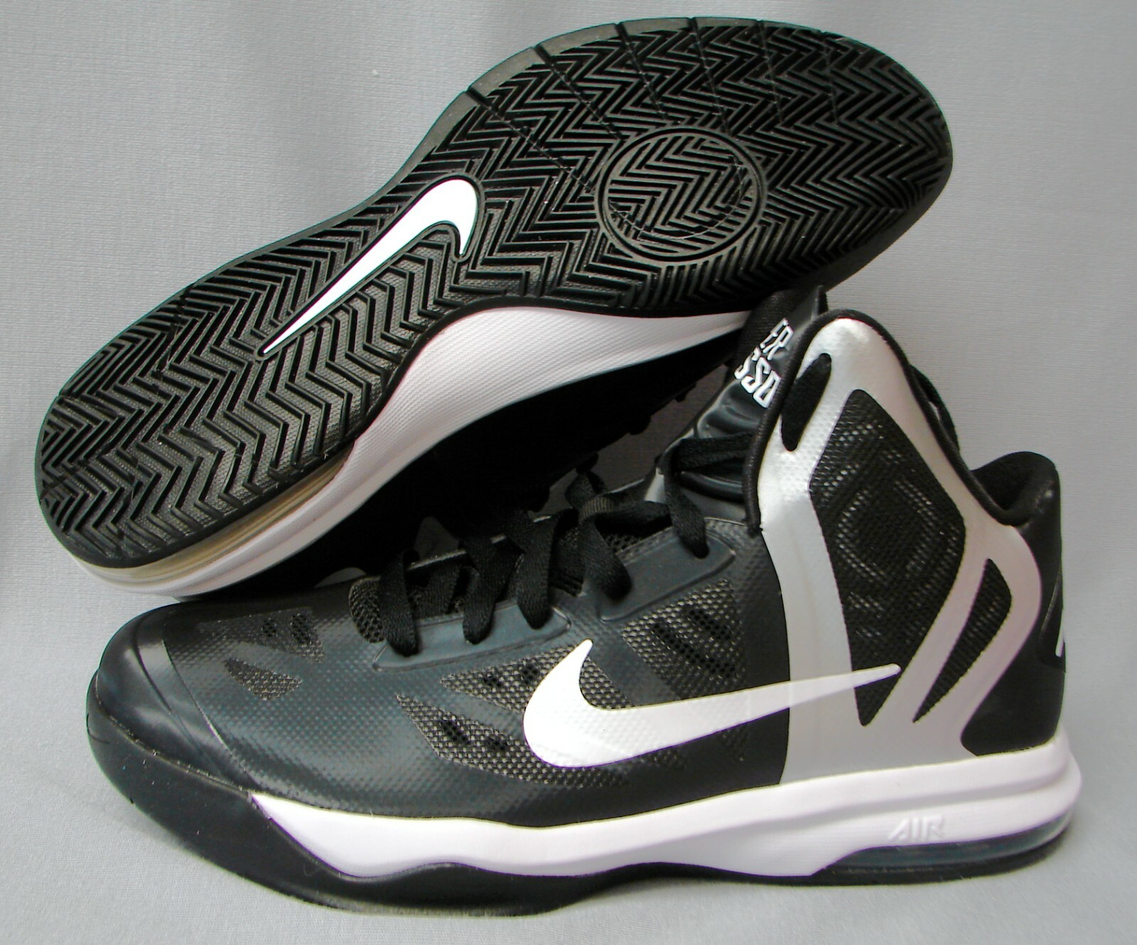 NIKE AIR MAX HYPER AGGRESSOR Women's Basketball Shoes-11.5 MD-Black/Wht ...