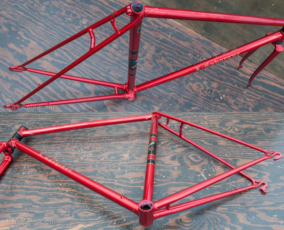 Vintage 56cm Ephgrave Italia RoadBike FRAME FORK 531 Reynolds Steel ...