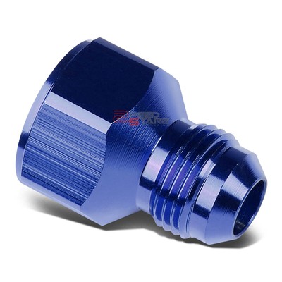 12AN AN-12 FEMALE FLARED TO MALE 10AN AN-10 BLUE ALUMINUM FINISH ...