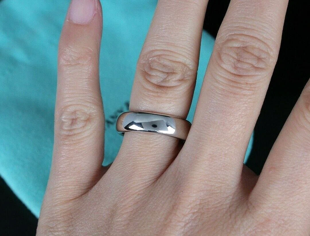 Plain Platinum Ring