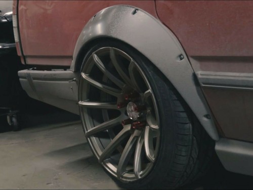 Fender Volvo 740 240 Wagon Wide Body Kit Fender Flares 3.5" 90mm 4pcs ...