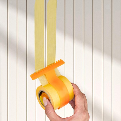 Masking Tape Applicator Painting Tool for Trim Wood Board Gaps Floor ...