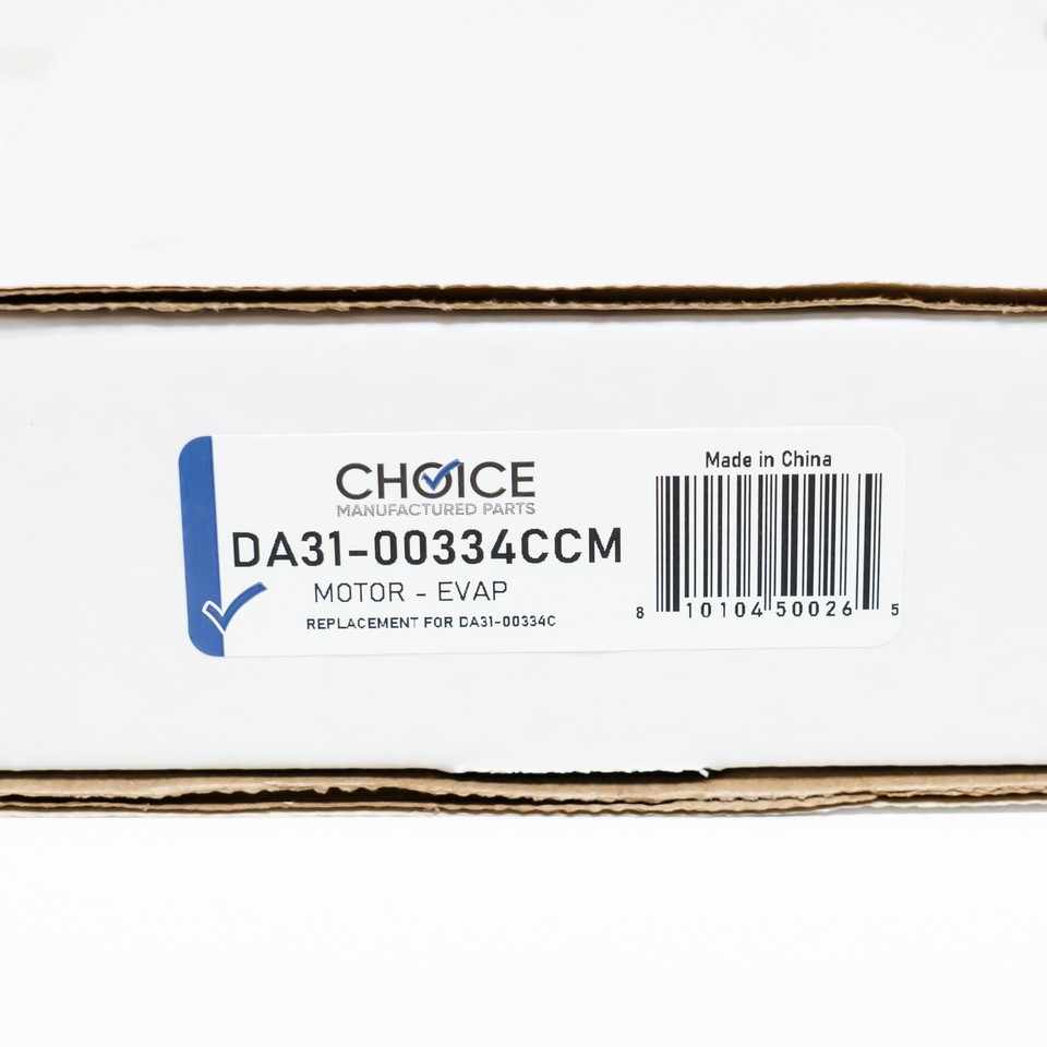 Choice Parts DA31-00334C Refrigerator Evaporator Fan Motor for Samsung ...