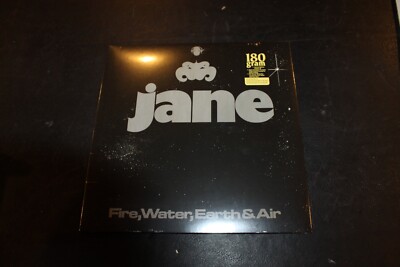 Jane Fire,Water,Earth & Air Brain Records LP ReIssue Heavy Prog / Psych ...