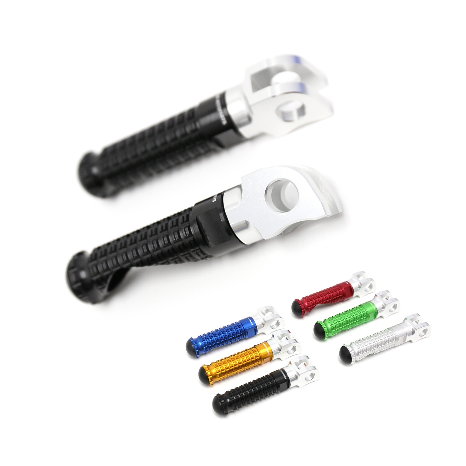 MPRO Black CNC Front Foot Pegs Fit Yamaha XV950 14 15 | eBay