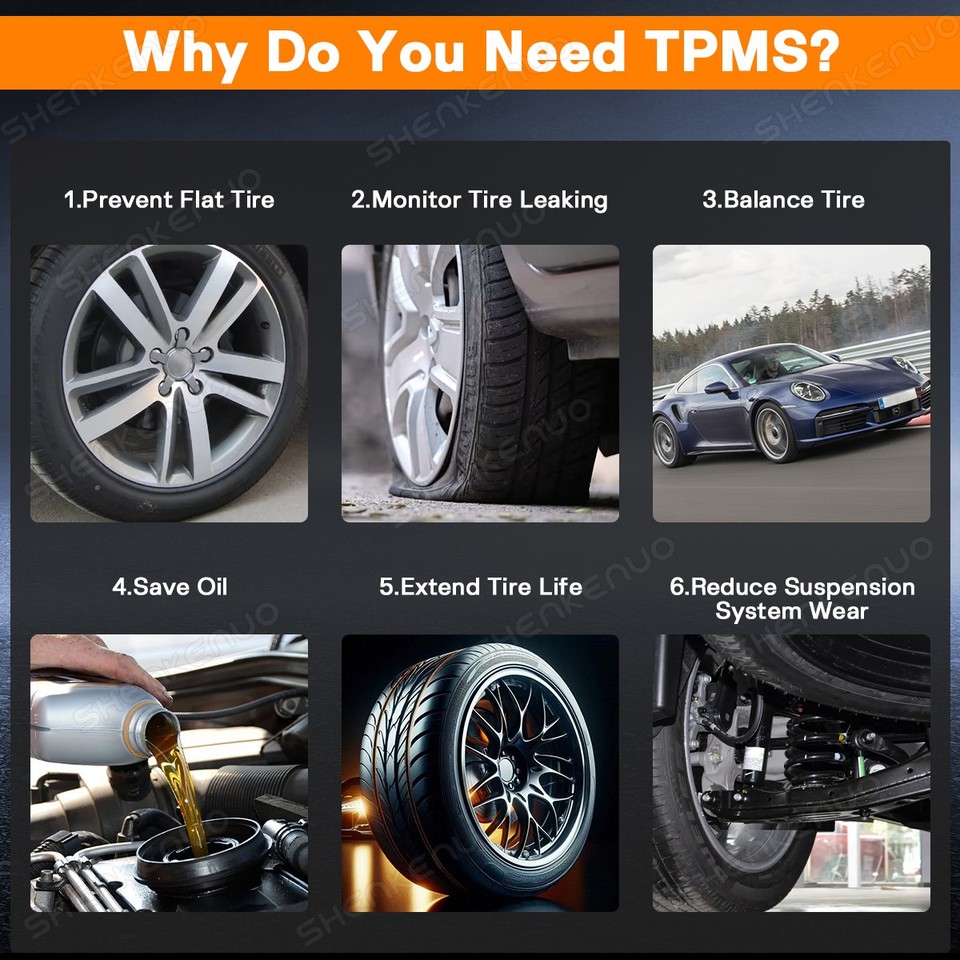 For 2016-2019 Toyota Mirai /Prius -4x TPMS Sensors (42607-06020 ...