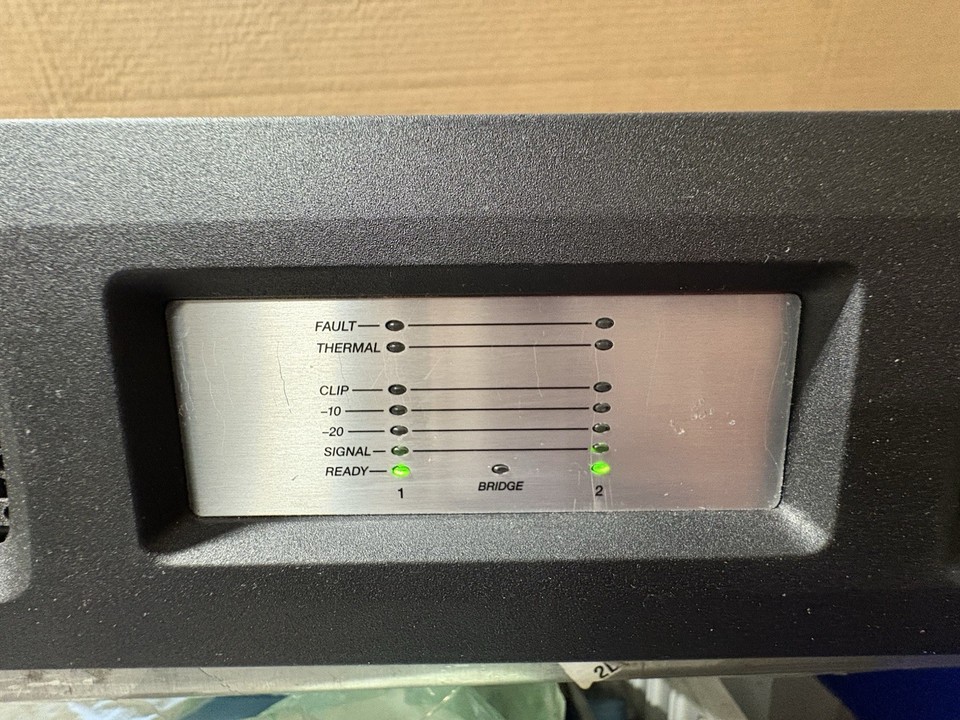 Crown 2|300 Drivecore install Analog Series Power Amplifier Tested ...