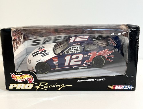 Jeremy Mayfield #12 Mobil 1 Hot Wheels Pro Racing 1:24 NASCAR Die-Cast ...