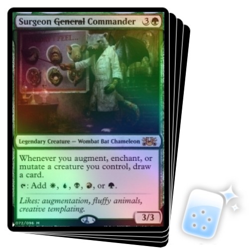 FOIL SURGEON GENERAL COMMANDER X4 Mystery Booster/the List Magic MTG ...