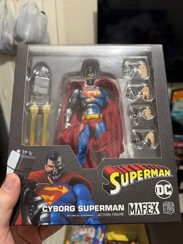 Medicom Mafex No.164 Cyborg Superman Return Of Superman Action Figure ...