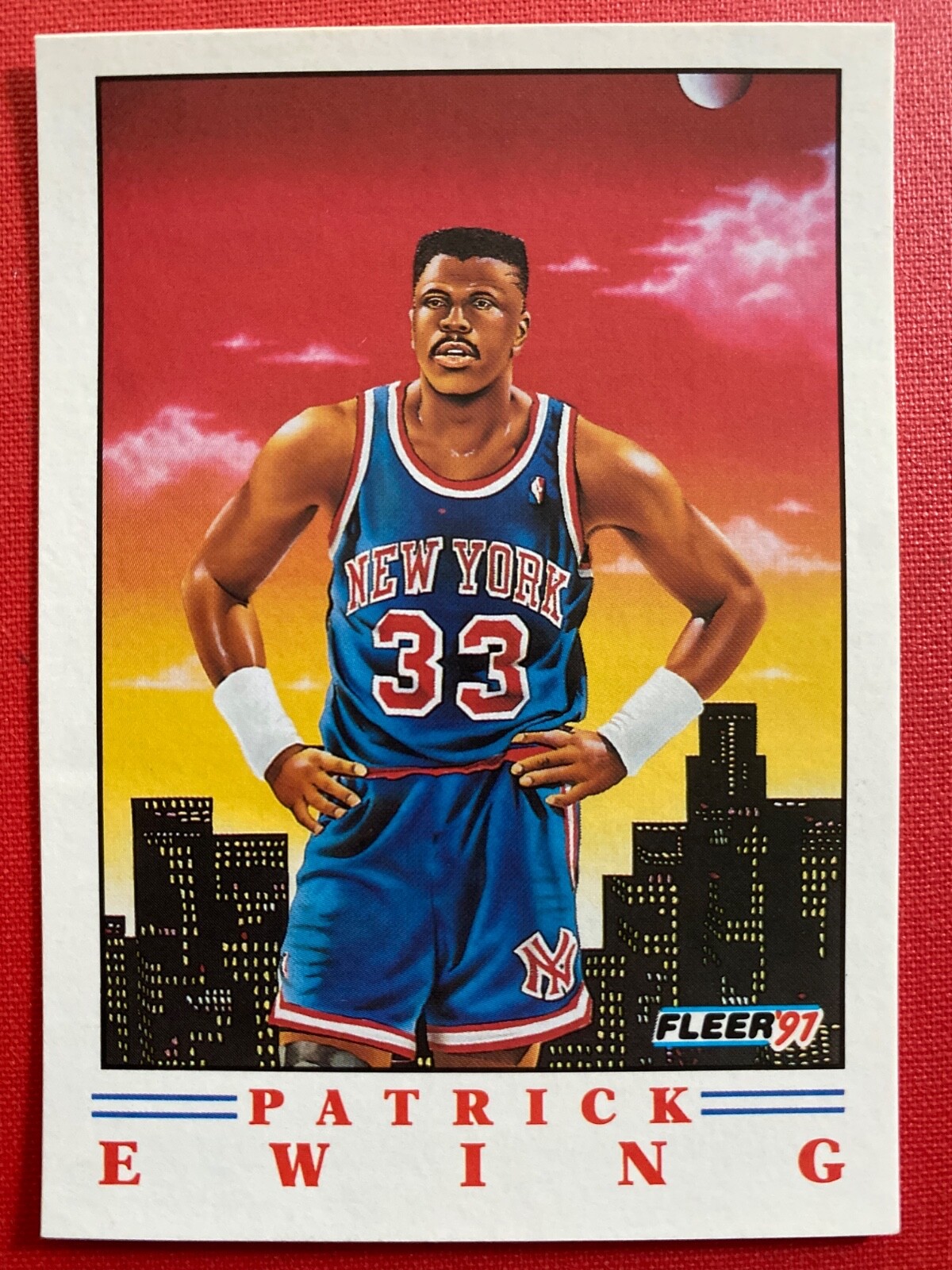 1991 Fleer Pro Vision PATRICK EWING #4 of 6 Basketball Card. Rare ...