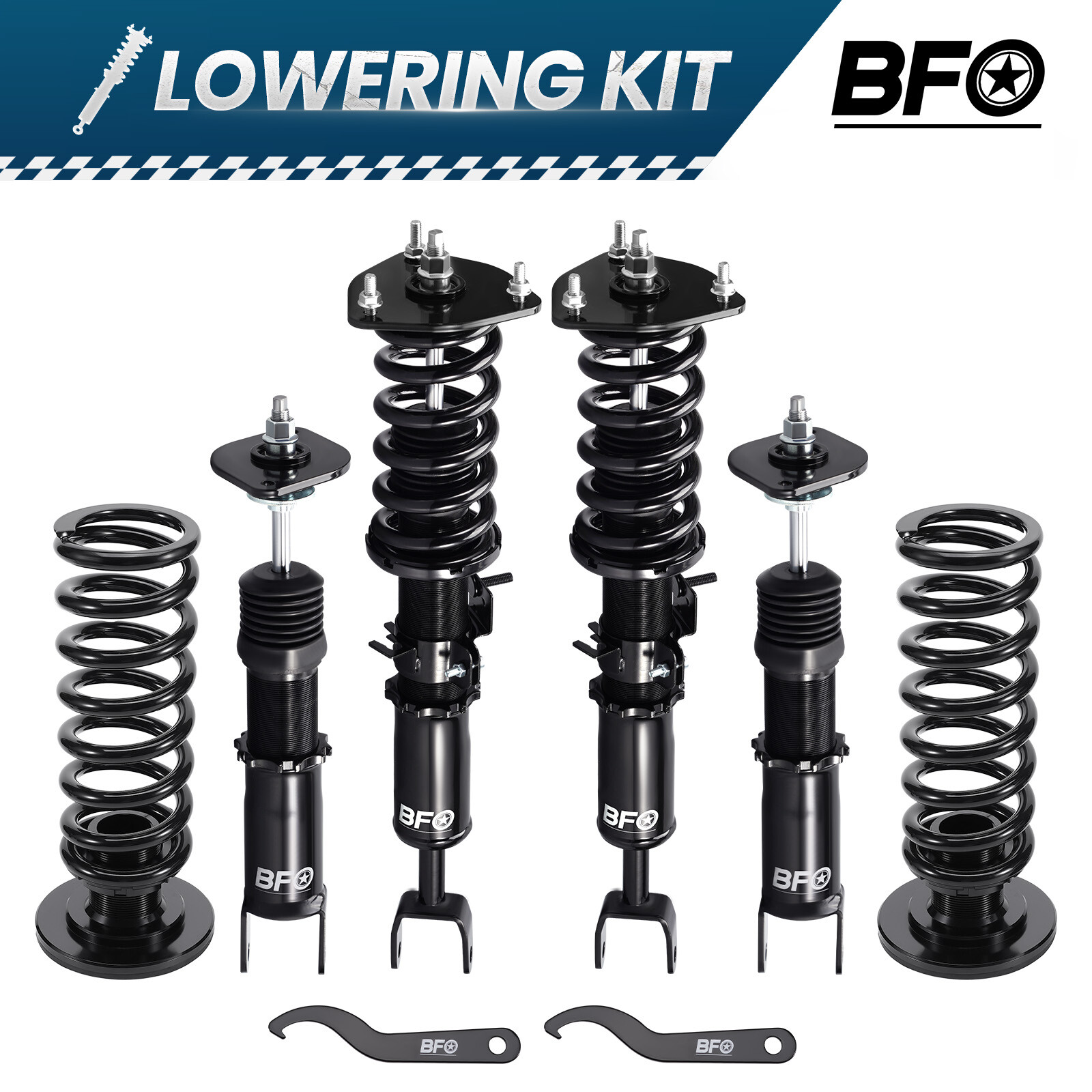 BFO Coilovers Suspension Kit for NISSAN 350Z Z33 INFINITI G35 V35 ...