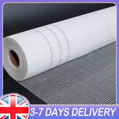 Fibreglass Mesh 160g/m2 Grid Cloth 1Meter Width 6Meter Length Crack ...