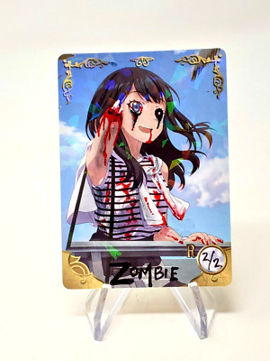 ZOMBIE Token - Altered Goddess Story Waifu - Hand painted altered ...