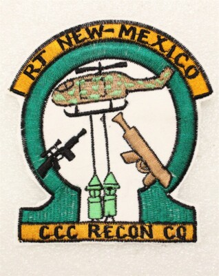 Special Forces CCC Recon Team New Mexico, Vietnam - COPY (Army patch ...
