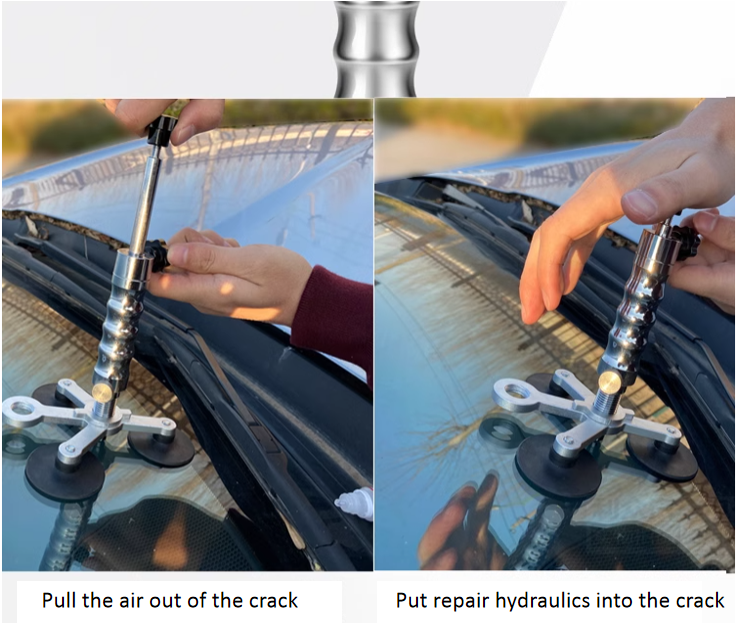 Professional Car Front Windshield Repair Kit Car Crack Repair Glass ...