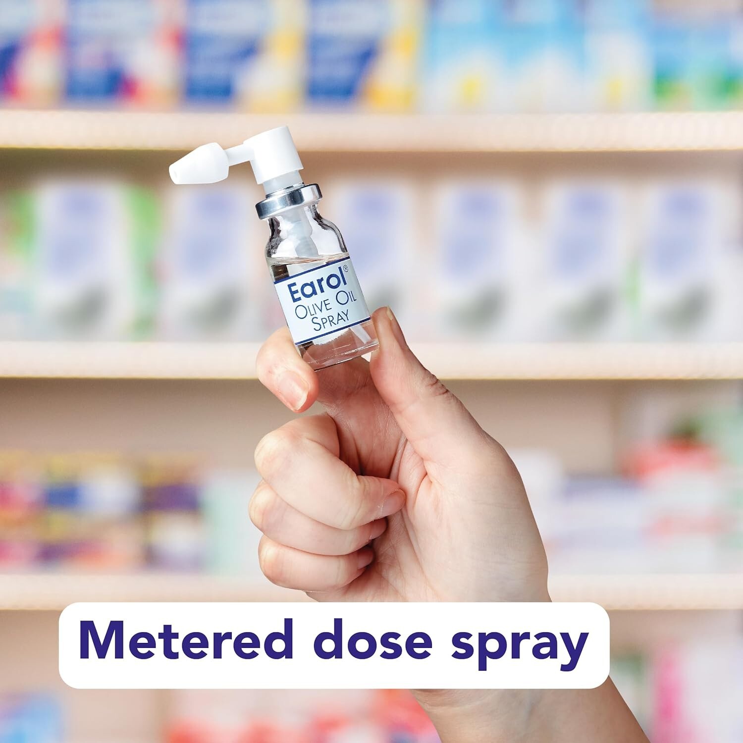 Earol Olive Oil Spray 10ml - Softens & Removes Ear Wax - Soothe Itchy ...