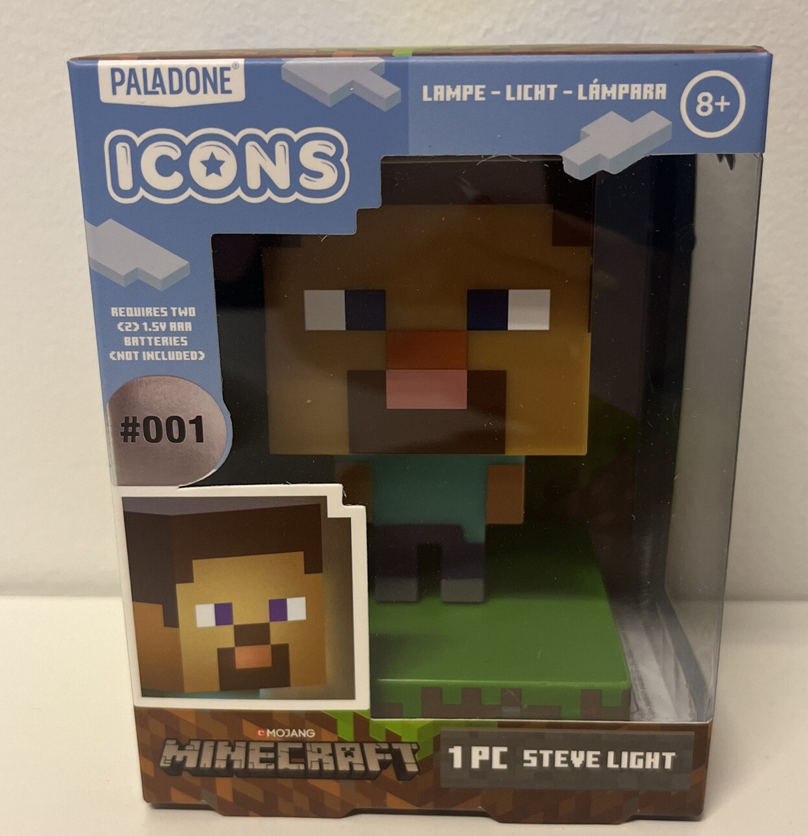 Minecraft Steve Pictogram Minecraft Steve Icon Light XL