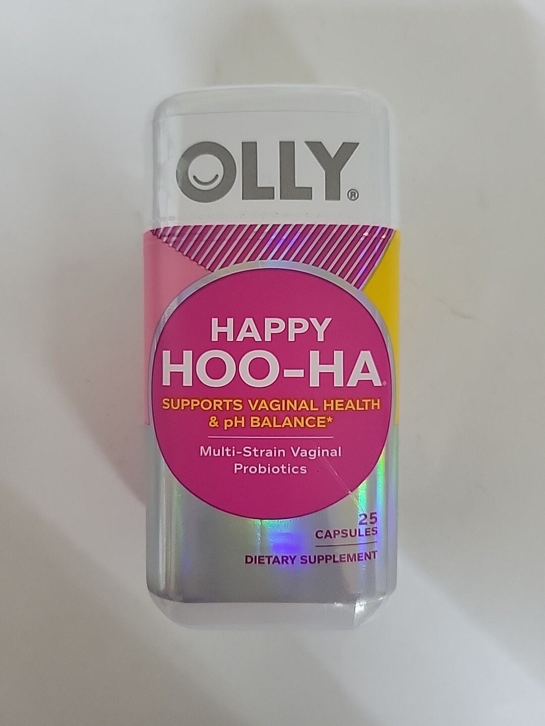 Olly Happy Hoo-Ha Vaginal Health Probiotic, 25 Capsules, Exp. 12/2024 ...