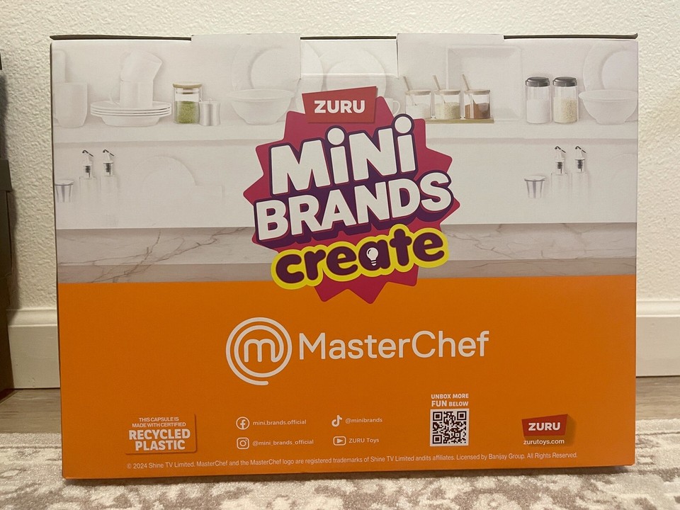 MINI BRANDS CREATE MASTERCHEF - DISPLAY BOX Only | eBay