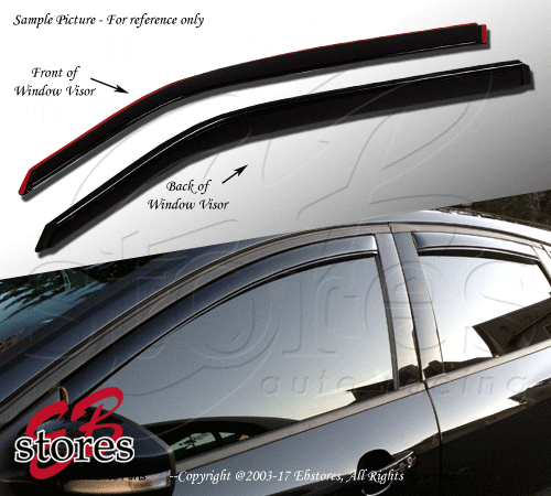 Vent Shade Window Visors Ford Ranger 93 94 95 96 97 98 99 00 01 02-11 ...