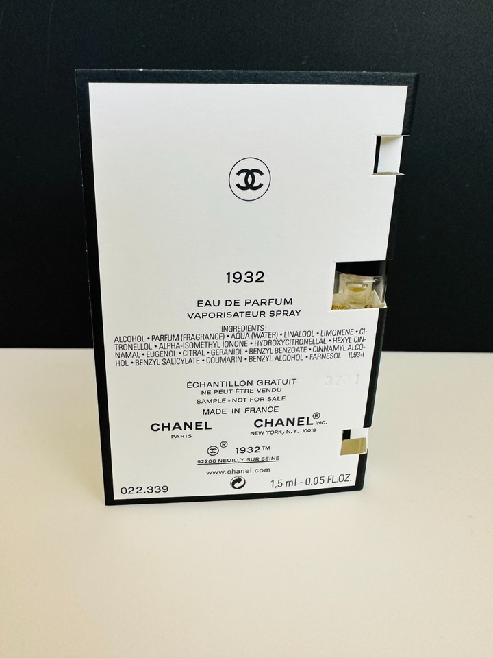 CHANEL Perfume Sample Vials 1.5ml/0.05oz (Choose Your Scent -Combined ...