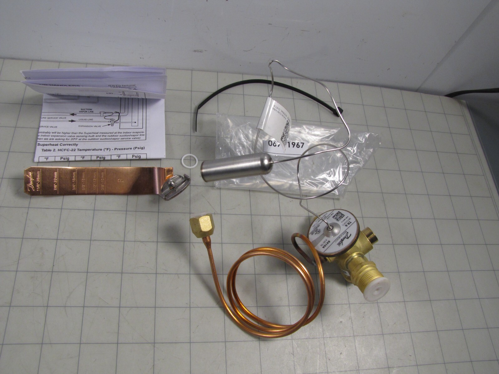 Danfoss 12J19 Thermal Expansion Valve TR6 067U315 *Read Description ...