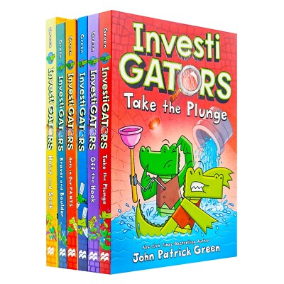 Investigators Series Collection 6 Books Set by John Patrick Green Heist ...