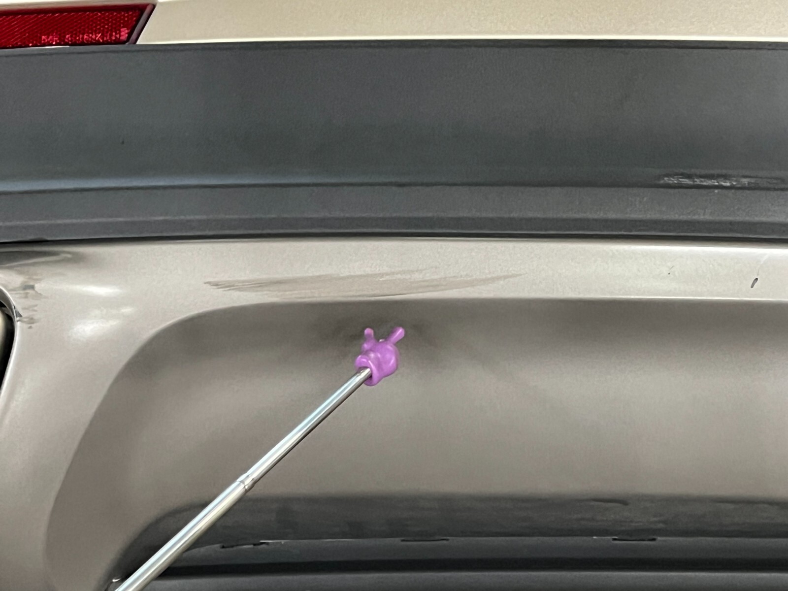 16-18 LINCOLN MKX REAR BUMPER COVER SHELL PANEL REAR BUMPER GOLD, OEM ...