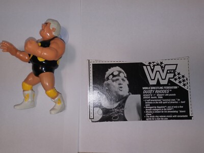 WWF 1991 Hasbro DUSTY RHODES Figure WWE Wrestling | eBay